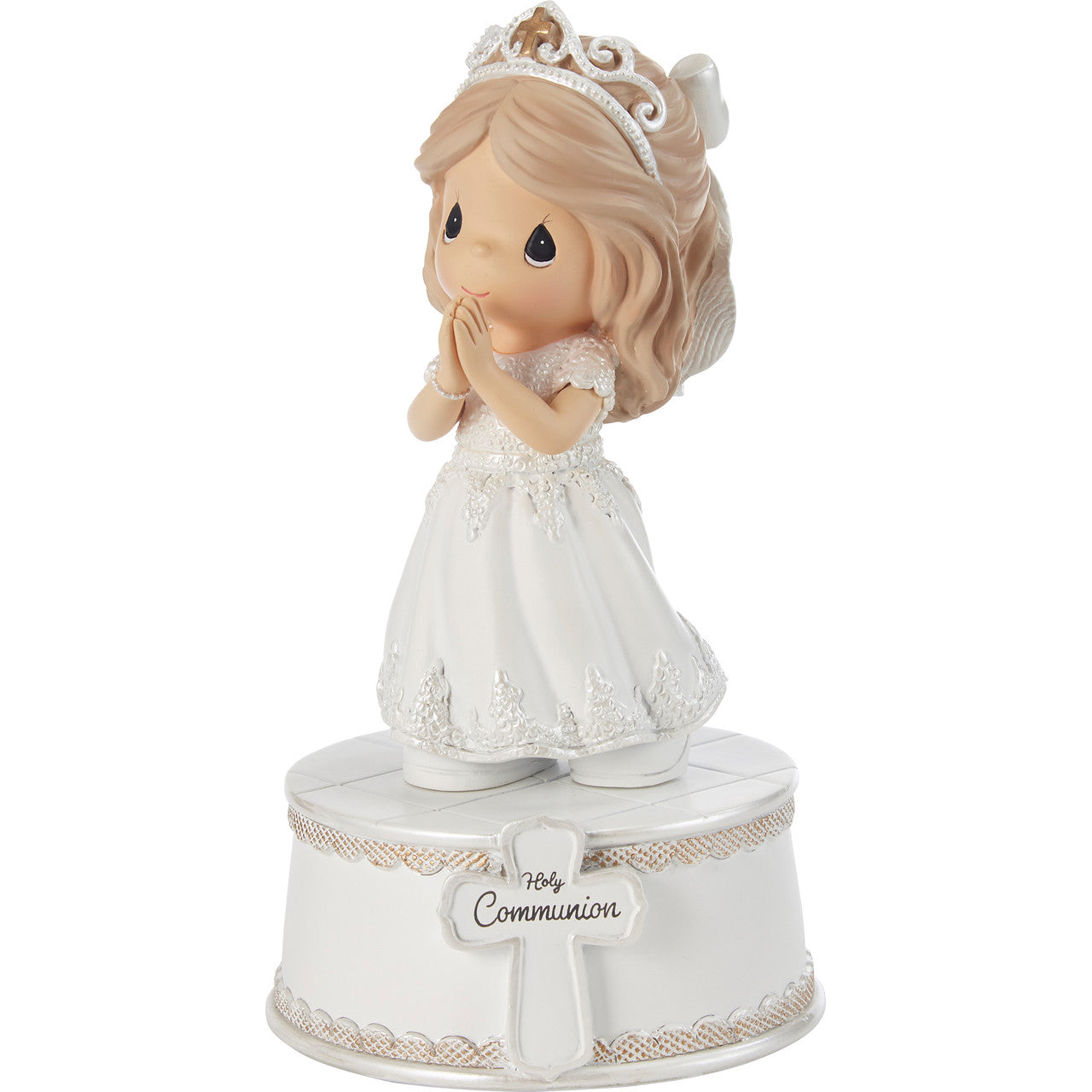 Precious Moments 212102 Holy Communion Girl Resin Musical