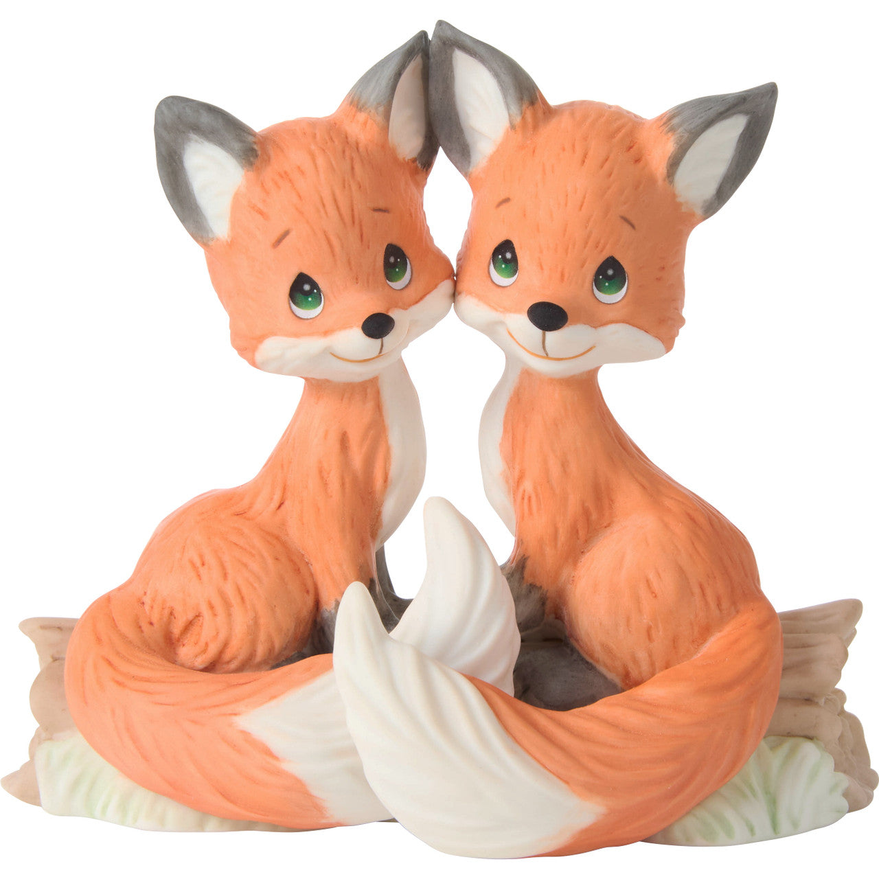 Precious Moments 252003 Fur-ever By Your Side Fox Couple Bisque ...